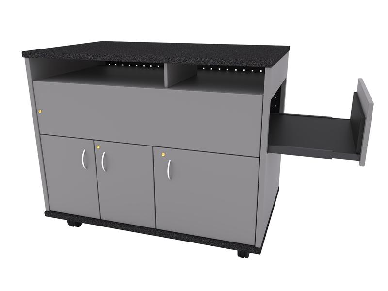 Square Top AV Lecterns - Standing Height | Nova Solutions