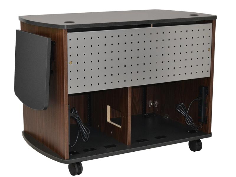 Curved Top & Bottom AV Lecterns - Standing Height | Nova Solutions