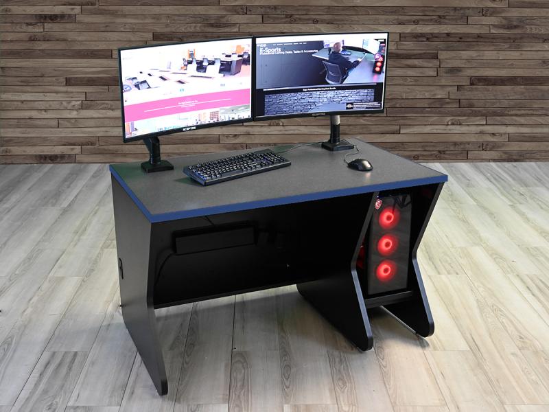 Educational Gaming Desk With Slide Out PC Shelf | Nova Solutions