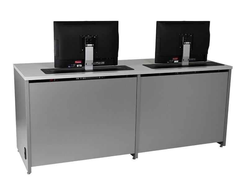 Computer Training Desks - Trolley™ Monitor Lift | Nova Solutions