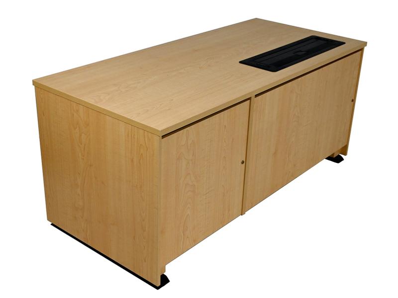 Height Adjustable Sit/Stand AV Lectern - Trolley™ Monitor Lift | Nova ...