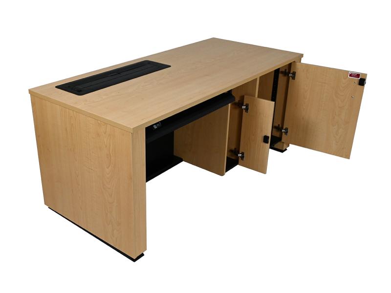 Height Adjustable Sit/Stand AV Lectern - Trolley™ Monitor Lift | Nova ...