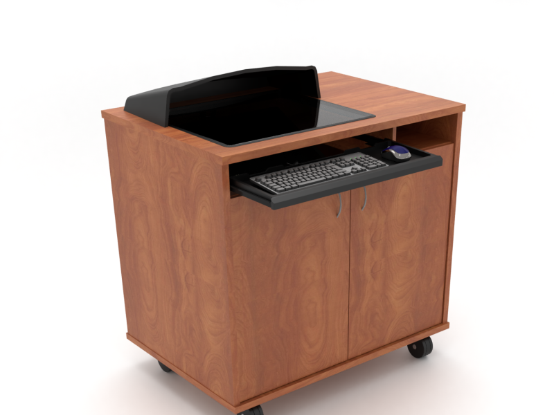 Square Top AV Lecterns - Standing Height | Nova Solutions