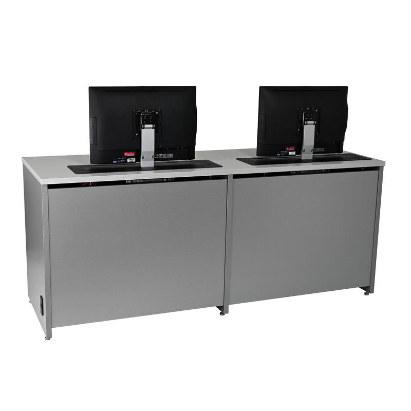 Computer Training Desks - Trolley™ Monitor Lift | Nova Solutions