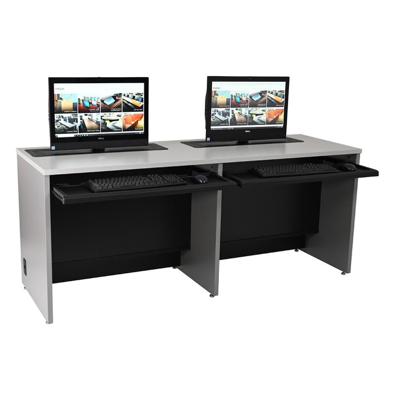 Computer Training Desks - Trolley™ Monitor Lift | Nova Solutions